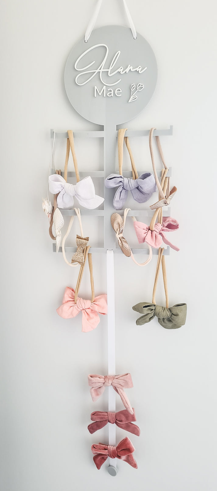 Circular Bow & Hair Accessory Holder – Little Luxe - By Lyndal